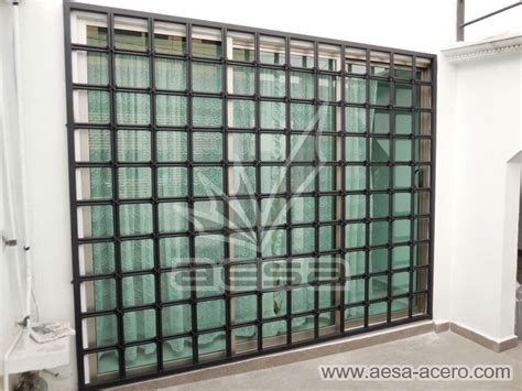 Protecciones Para Ventanas Y Puertas De Herrería Cdmx Aesa Acero