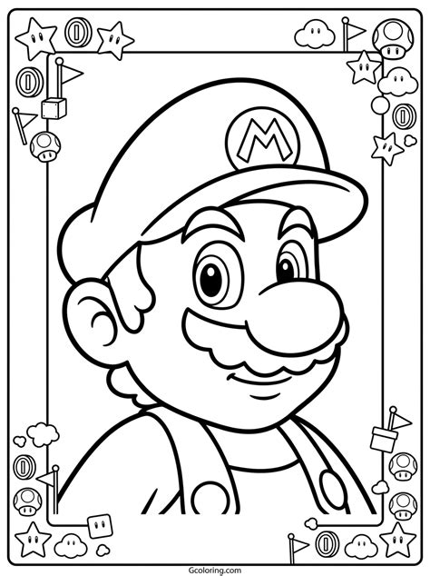 23 Mario 3d World Coloring Pages Free Printable Pdfs