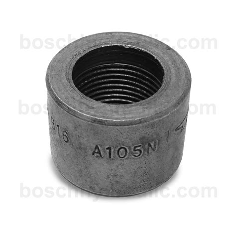 Npt F 12 Weld Half Coupling 3000 Lb Bosch Hydraulic Connections Ltd