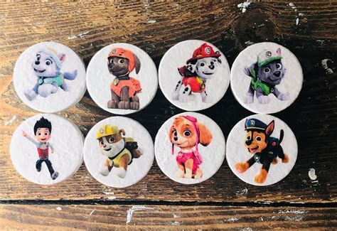 Handmade Paw Patrol Inspired Pine Door Knobs Wa Folksy