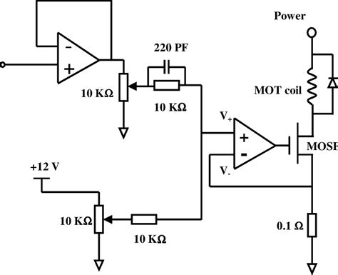 2 Schematic Of High Current Switching System Download Scientific Diagram