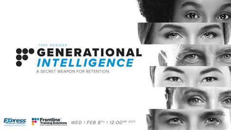 Free Webinar Generational Intelligence A Secret Weapon For Retention