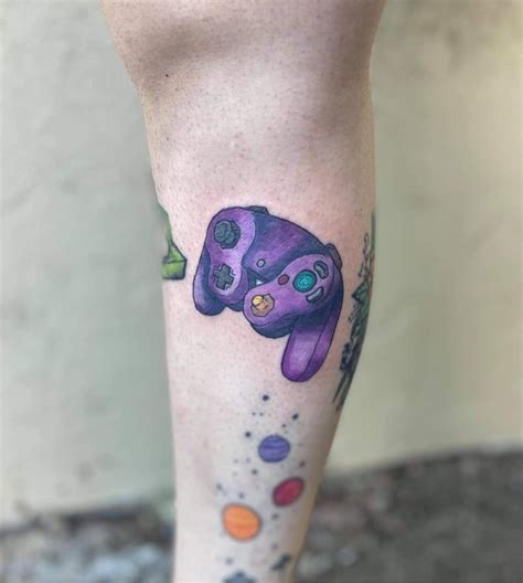 Gamecube Controller Tat Gaming Tattoo Tattoos Gamecube Controller