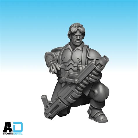 3d Printable Desert Rats By Wargames Atlantic