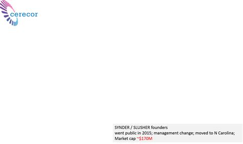 Cerecor Johns Hopkins Drug Discovery