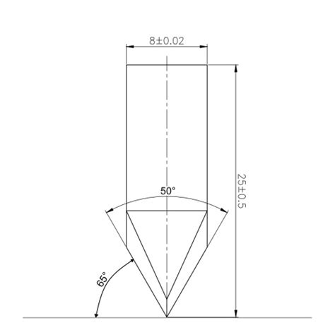Summa F Serie Double Edge Cutout Knife 65° 500 9803 Sharp