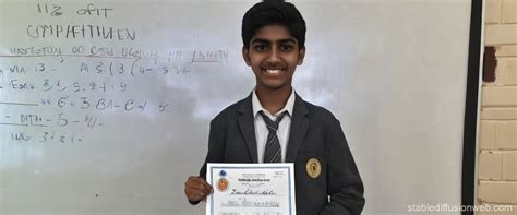 Math Competition Winner Stable Diffusion Online