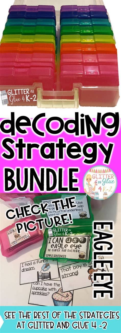 This Decoding Strategy Bundle Is A Great Way To Start Off Your Guided Reading Time Or You Can