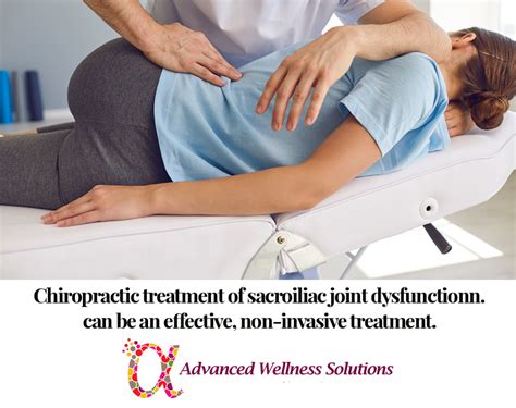 Chiropractic Treatment Of Sacroiliac Joint Dysfunction Advanced
