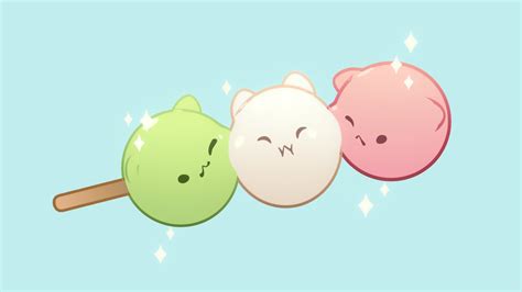 Cute Dango 3d Model By Stylized Box Stylized Box [2f557f8] Sketchfab