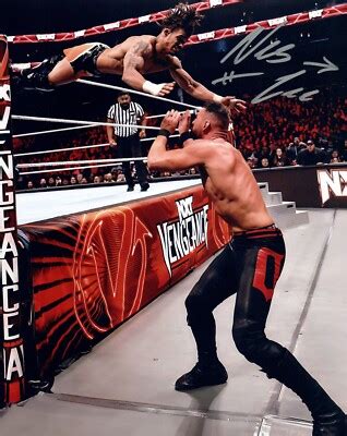 Wes Lee Autograph Signed 8x10 Photo Wwe Nxt North American Champion 9