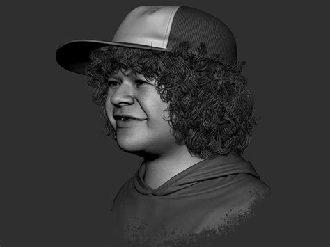 Gaten Matarazzo Dustin Henderson From Stranger Things Zbrushcentral
