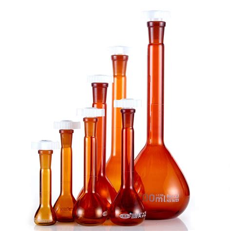 5ml Brown Lab Borosilicate Glass Volumetric Flask Grandado 5ml Brown Lab Borosilicate Glass Volumetric Flask Grandado
