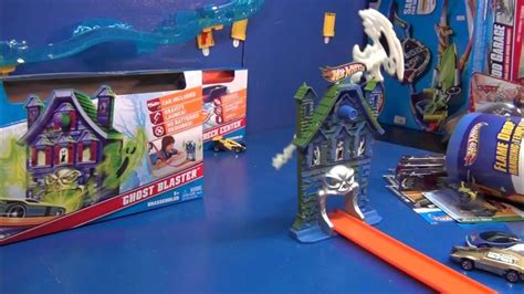 Hot Wheels Ghost Blaster Track Set Product Review Youtube