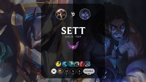 Sett Top Vs Sylas Kr Master Patch 12 21 Youtube