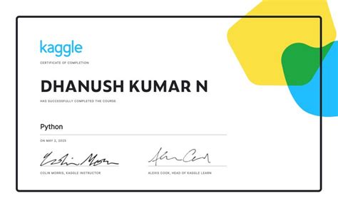 Im Happy To Share That Ive Completed The Basic Python Course On