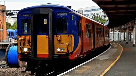 Swr Class 455 455728 Through Bournemouth From Wimbledon Park Depot