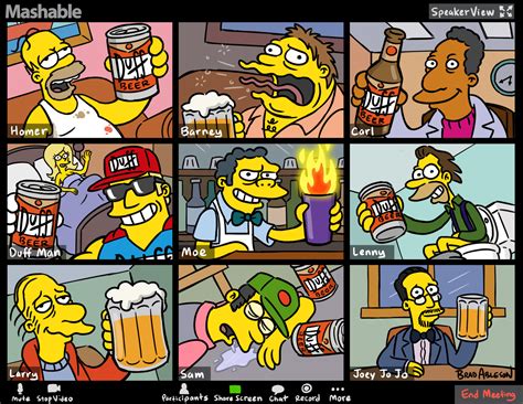We Got Real Simpsons Animators To Make Zoom Backgrounds Theyre