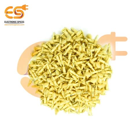Buy 21mm Pcb Reverse Locking Support Yellow Color Pack Of 100
