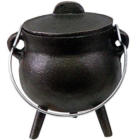 Cast Iron Mini Cauldron Very Black Heaven And Nature Store