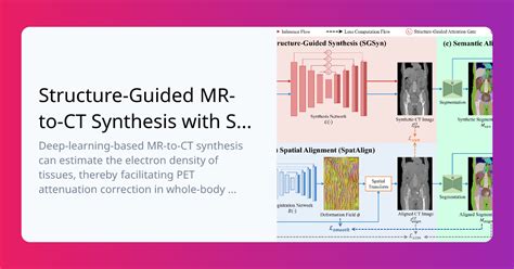 Structure Guided Mr To Ct Synthesis With Spatial And Semantic Alignments For Attenuation