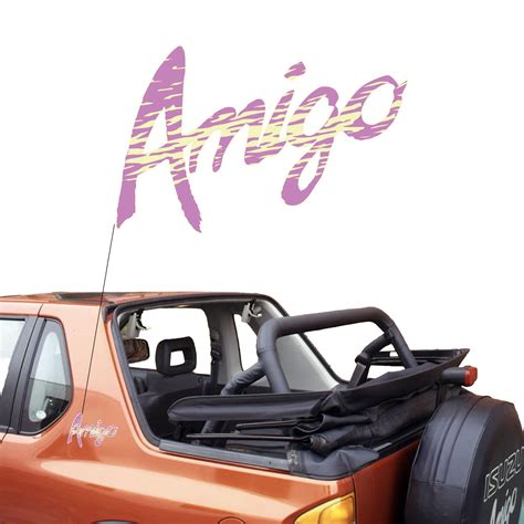 Isuzu Amigo Side Sticker And Emblem Label Durable Vinyl Decal Etsy