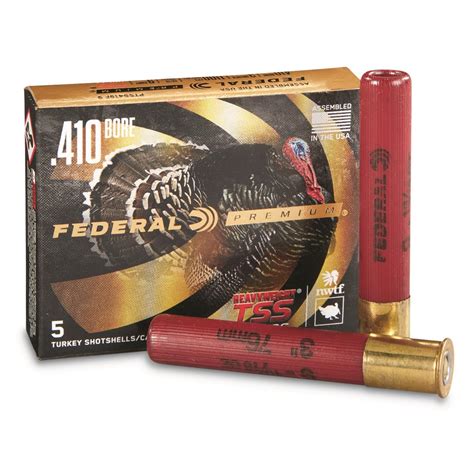 Federal Premium Heavyweight Tss 410 Bore 3 13 16 Oz Shot Shells