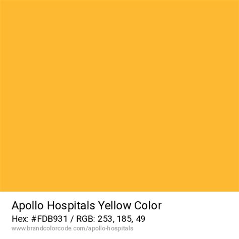 Apollo Hospitals Brand Color Codes