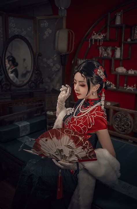 红蝶·十三娘cos 第五人格 小米游戏中心