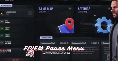 Fivem Pause Menu V4 Qb 5fivem Best Redm Full Server And Fivem Resources