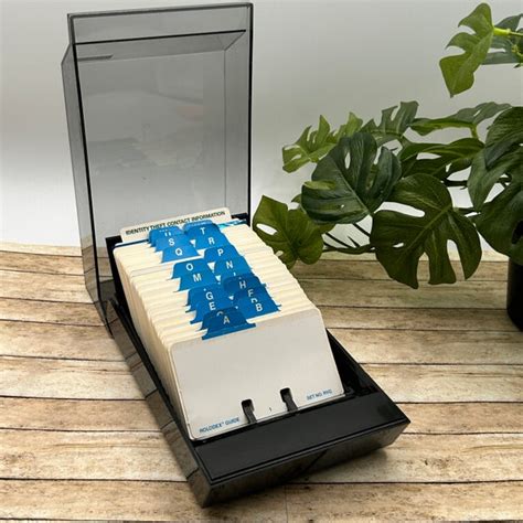 Rolodex Etsy