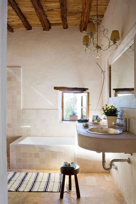Destaca La Arquitectura Baños De Estilo Rústico Baños Rusticos Pequeños Decoracion De Casas