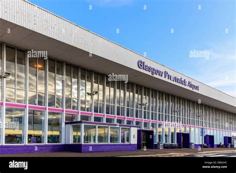 Front Entrance To Glasgow Prestwick Airport Prestwick Ayrshire