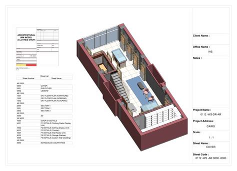 Bim Architecture 3dmodeling Parametric Families Workshop Interior Gallery Clothes Shop