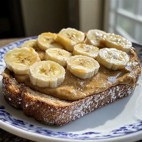 Almond Butter Banana Toast A Delicious Morning Boost