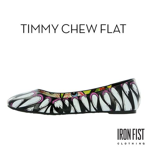 아이언피스트 Timmy Chew Flat Ironfist 아이언피스트 펑키 유니크 여자구두 여자신발 플랫슈즈