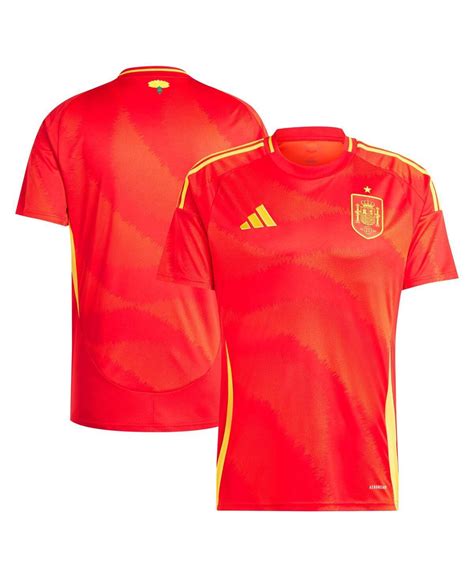 Adidas Spain National Team 2024 Home Replica Jersey In Red For Men Lyst