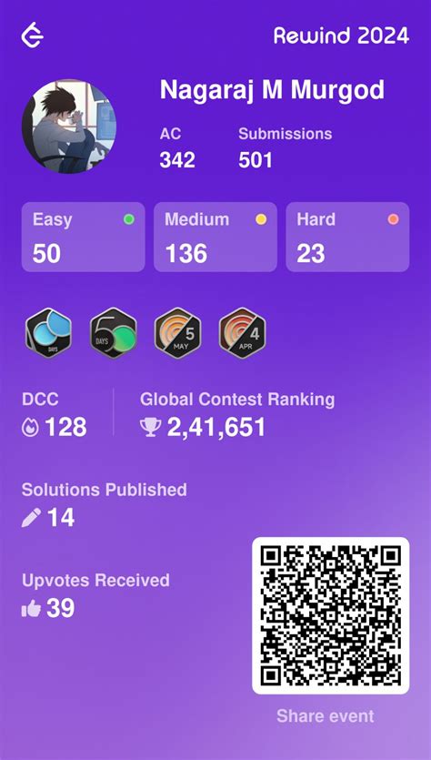 Leetcode Codingjourney Problemsolving Nagaraj Murgod