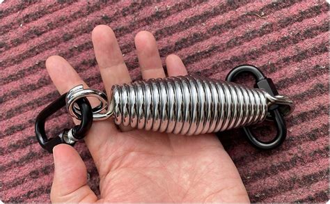 Seleware Heavy Duty Spring For Punching Bag Hanging Kit Up To 180 Lbs