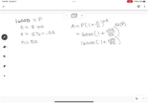 solved suppose that 16 000 is deposited for eight years at 5 apr calculate the interest