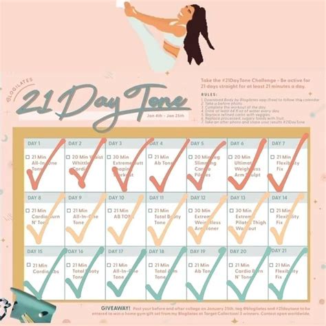 Blogilates Workout Calendar Results Eoua Blog
