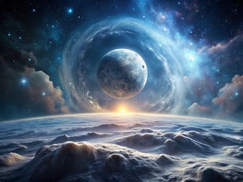 Intriguing Bokeh Effect On The Lunar Electron Cloud A Stunning