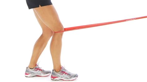 Knee Flexion Exercises With Band