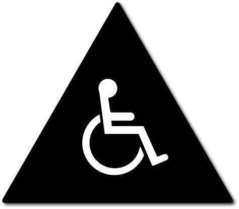 Mens Restroom Door Sign With Wheelchair Symbol California Compliant