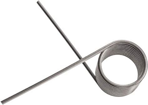 Associated Spring Raymond 180° Deflection Angle 0 303 Od 0 035 Wire Diam 2 Coils Torsion