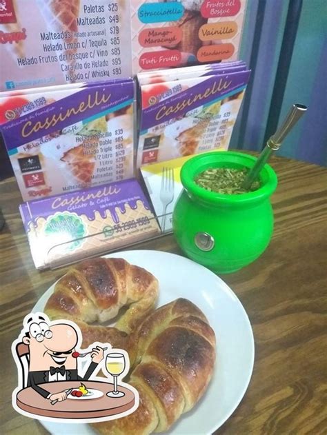 Menu At Cassinelli Gelato And Cafe Mexico City