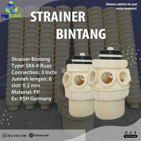 Harga Strainer Bintang Pvc Filter Di Bogor Tribun Jualbeli
