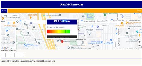 Rate My Restroom Devpost