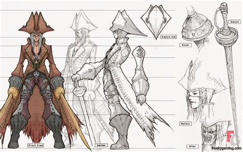 Technical Drawing Concept Art