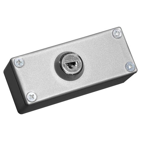 Pass Key Switch Diecast Aluminium Double Pole Tampered Keys Alike